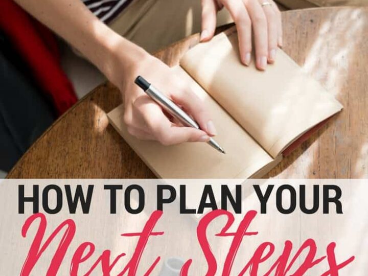 How to Plan Your Next Steps to Boost Your Productivity - Organizing Moms