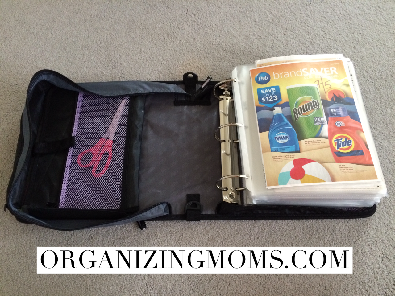 Easy Coupon Organization - Organizing Moms