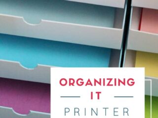 Organizing It: Printer and Paper - Organizing Moms