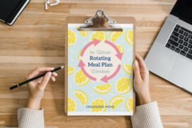 Simplify Your Life with a Rotating Meal Plan - Organizing Moms