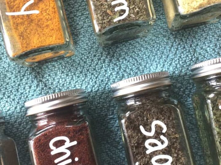 Step-by-Step Spice Drawer Organization - Organizing Moms