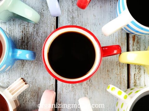 Coffee and Clean Kitchen: The Best Way to Start Your Day - Organizing Moms
