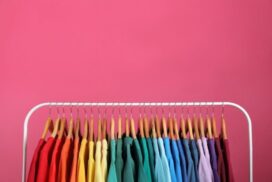 How to Set Up A Color Coordinated Closet - Organizing Moms