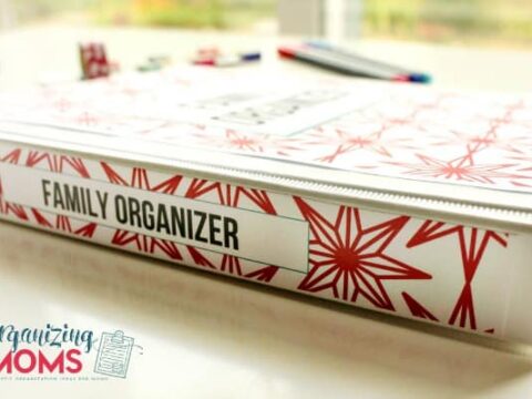 How I Set Up Our Family Organizer - Organizing Moms