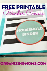 Covers for Organizing Binders