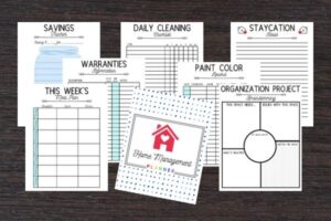The Best Home Management Printables to Get You Organized - Organizing Moms