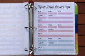 How to Make a Practical Home Management Binder - Organizing Moms