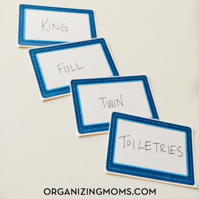 Realistic Linen Closet Organization - Organizing Moms