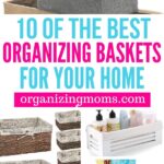 20+ Easy Practical Ways of Organizing with Baskets - Organizing Moms