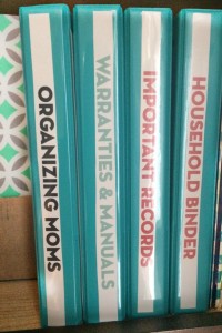 Organizing With Binders: The Best Way to Organize Important Paperwork ...