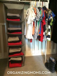 Organizing School Uniforms - Organizing Moms