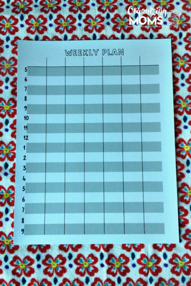 Coloring Planner Sheets Collection - Organizing Moms