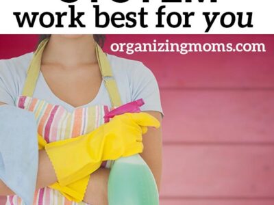 How to Make The FlyLady System Work Best For You - Organizing Moms